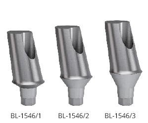 Angled abutments - titanium 15° angled abutments | C-Tech Implant ...
