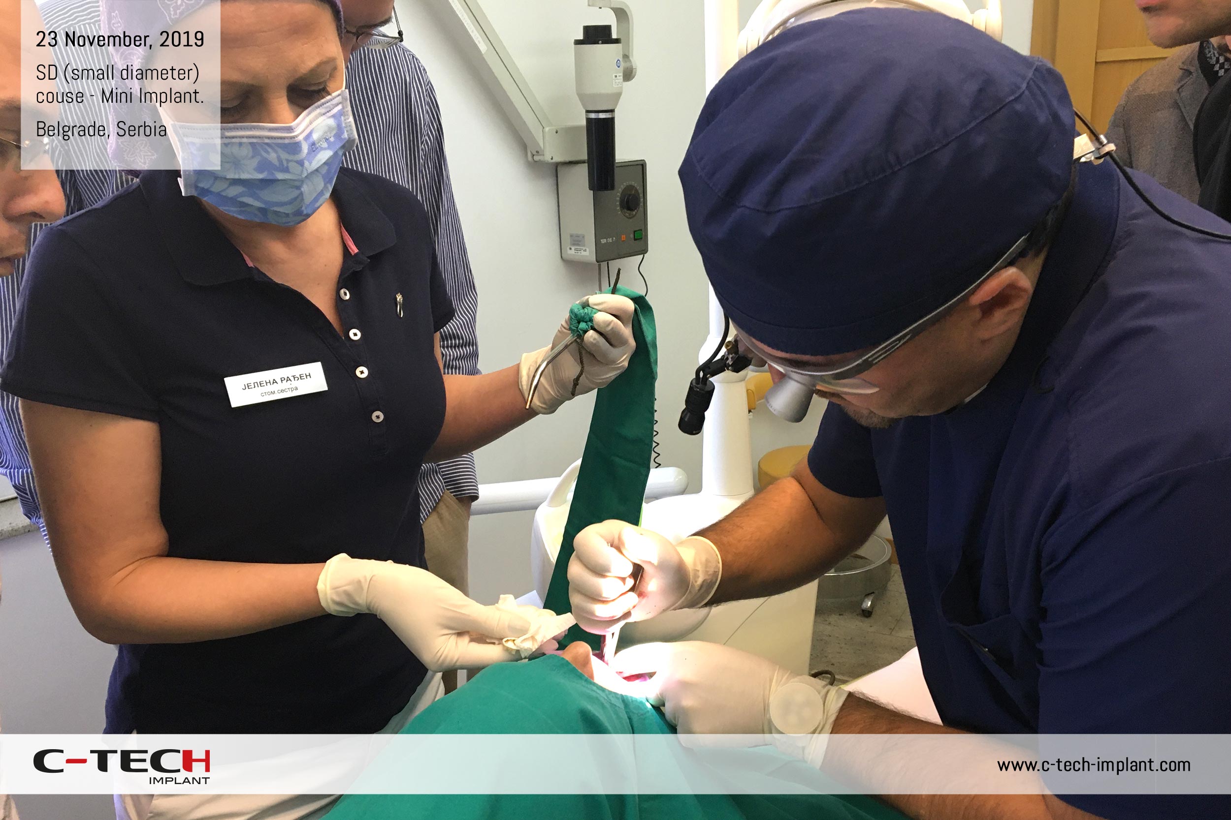 SD (Small Diameter) couse - mini dental implant | Belgrade | C-Tech ...